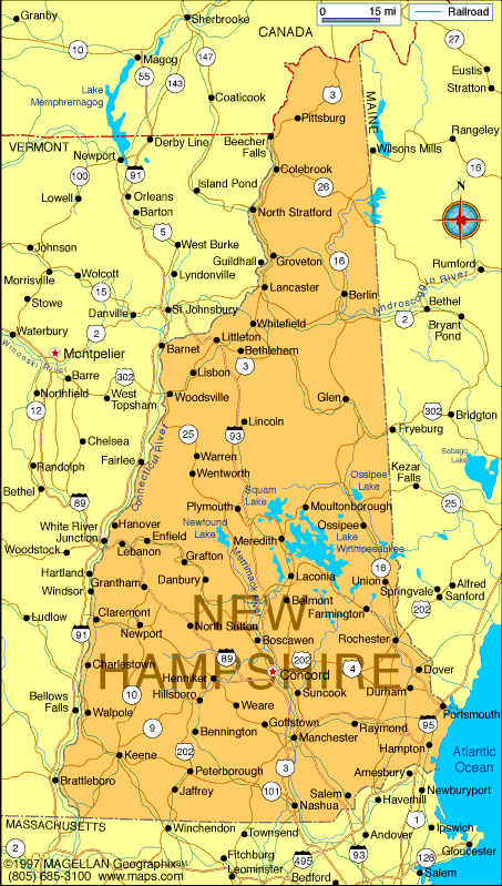 NEW HAMPSHIRE - WHITE MOUNTAINS